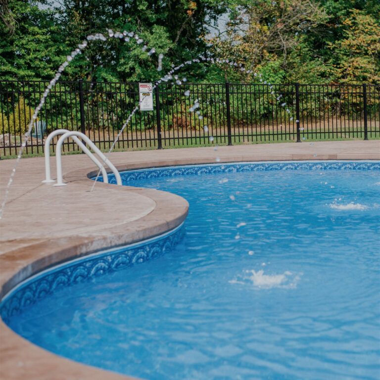Inground Gold Pool Opening | Litehouse Pools and Spas
