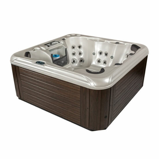 Kona - Smokey Mountain Shell / Java Cabinet | Litehouse Pools and Spas